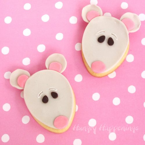Christmas Mouse Cookies | Hungry Happenings