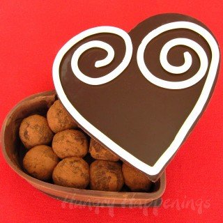Chocolate Heart Box | Hungry Happenings