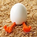 Hatching Chick Hard Boiled Eggs with Video Tutorial