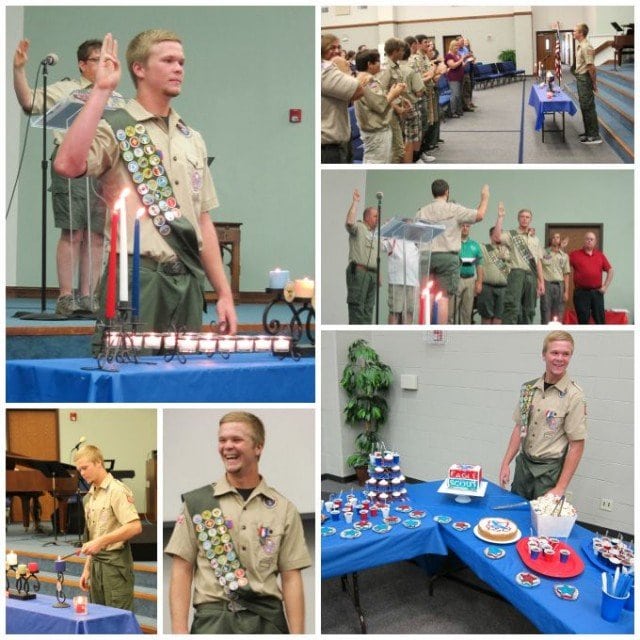 Eagle Scout Reveal Cake | Hungry Happenings