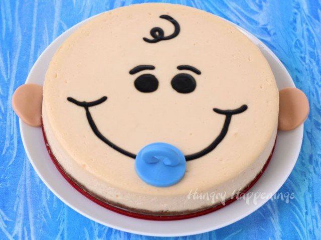 Baby Shower Dessert - Cheesecake Baby | Hungry Happenings
