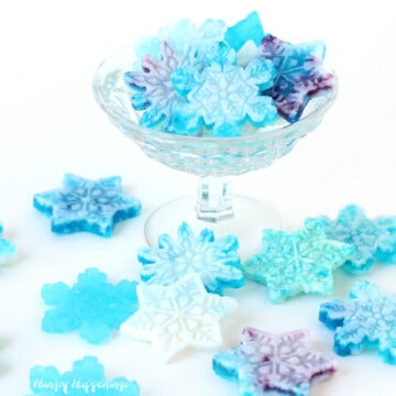 Hard Candy Snowflakes - Fun Christmas Candy and Crafts
