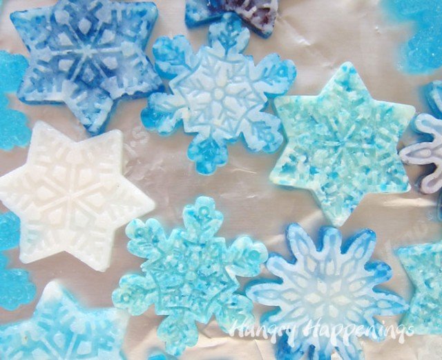 Hard Candy Snowflakes - Fun Christmas Candy and Crafts