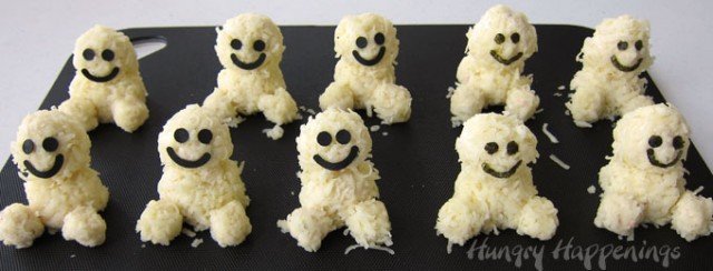 Cheesy Snowgie Snacks | Hungry Happenings