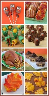 Mini Thanksgiving Apple Pies in Acorn, Leaf, and Pumpkin Shapes