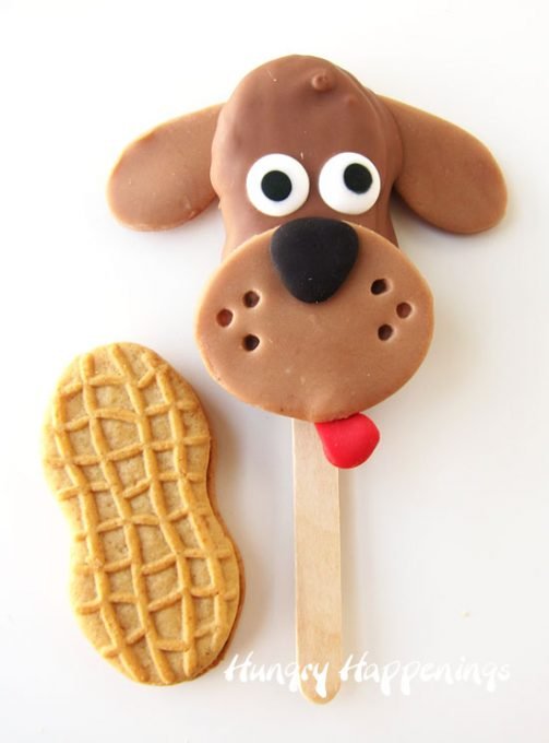 Chocolate Nutter Butter Puppy Pops...Sweet Treats