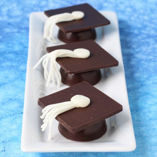 Graduation Party Appetizers - Grad Cap Sandwich | Hungry Happenings