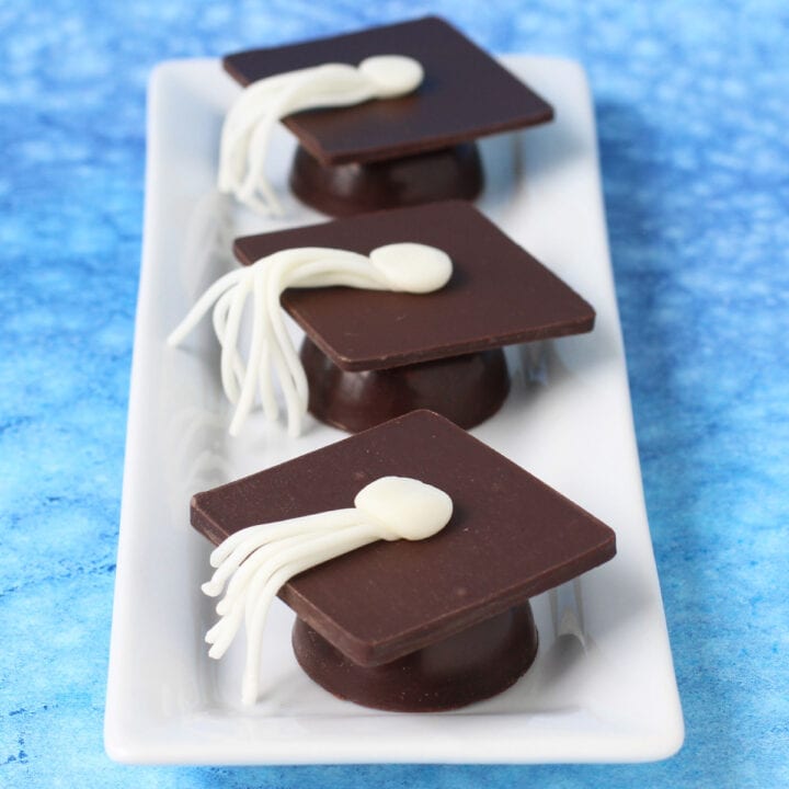 Graduation Party Appetizers - Grad Cap Sandwich | Hungry Happenings