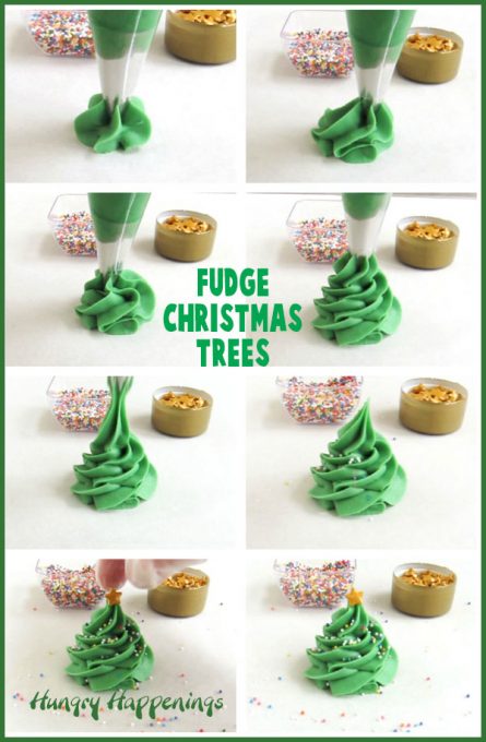 Fudge Christmas Trees - 3 ingredient Creme de Menthe Fudge VIDEO
