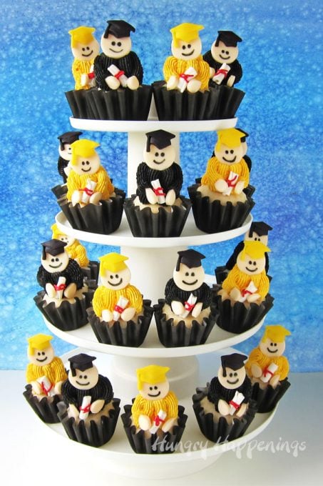 Graduation Cupcakes | Hungry Happenings VIDEO