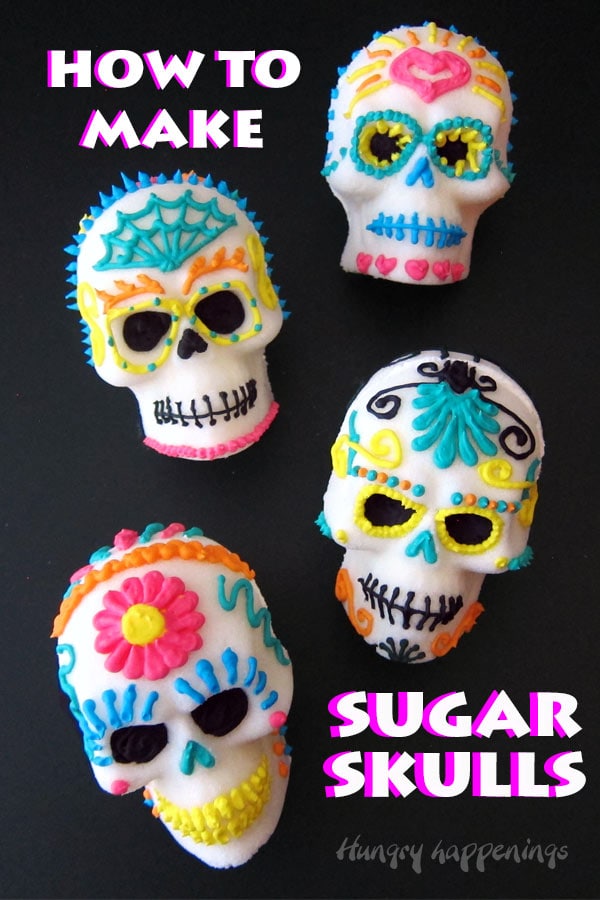 Sugar Skull Video Tutorial And Recipe Hungry Happenings