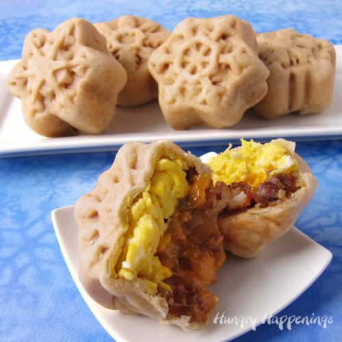 Breakfast Burrito Snowflakes | Hungry Happenings (VIDEO)