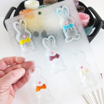 Homemade Chocolate Easter Bunnies | Hungry Happenings